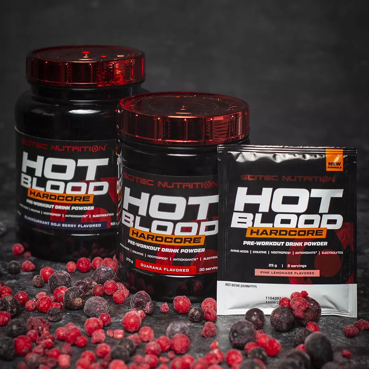 Hot Blood Hardcore (25 gr.) - Scitec Nutrition